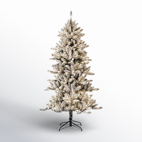 Guillema Green/White Fir Artificial Christmas Tree & Reviews | Birch Lane
